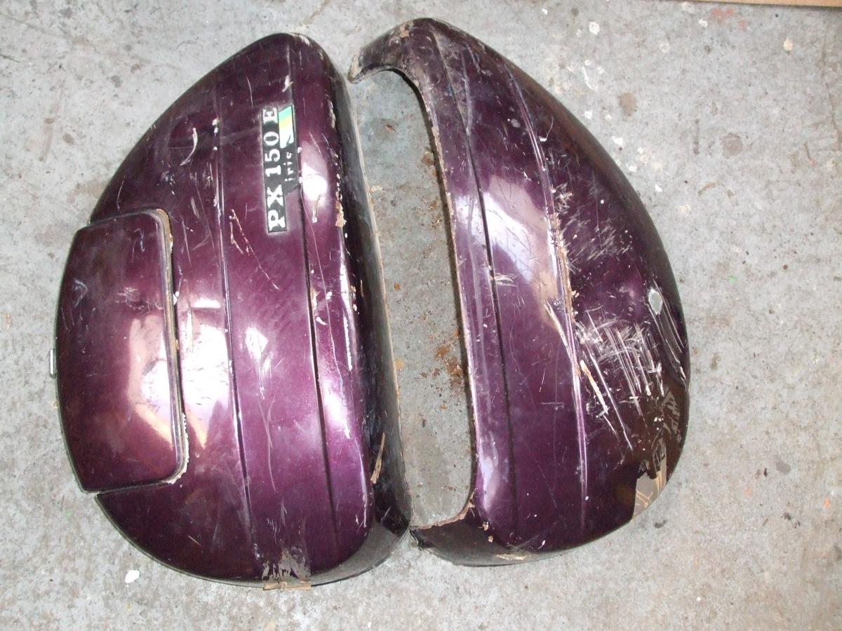 1 Satz Backen PX Lusso OHNE BLINKER MIT GEPÄCKFACH! - Verkaufe Vespa ...