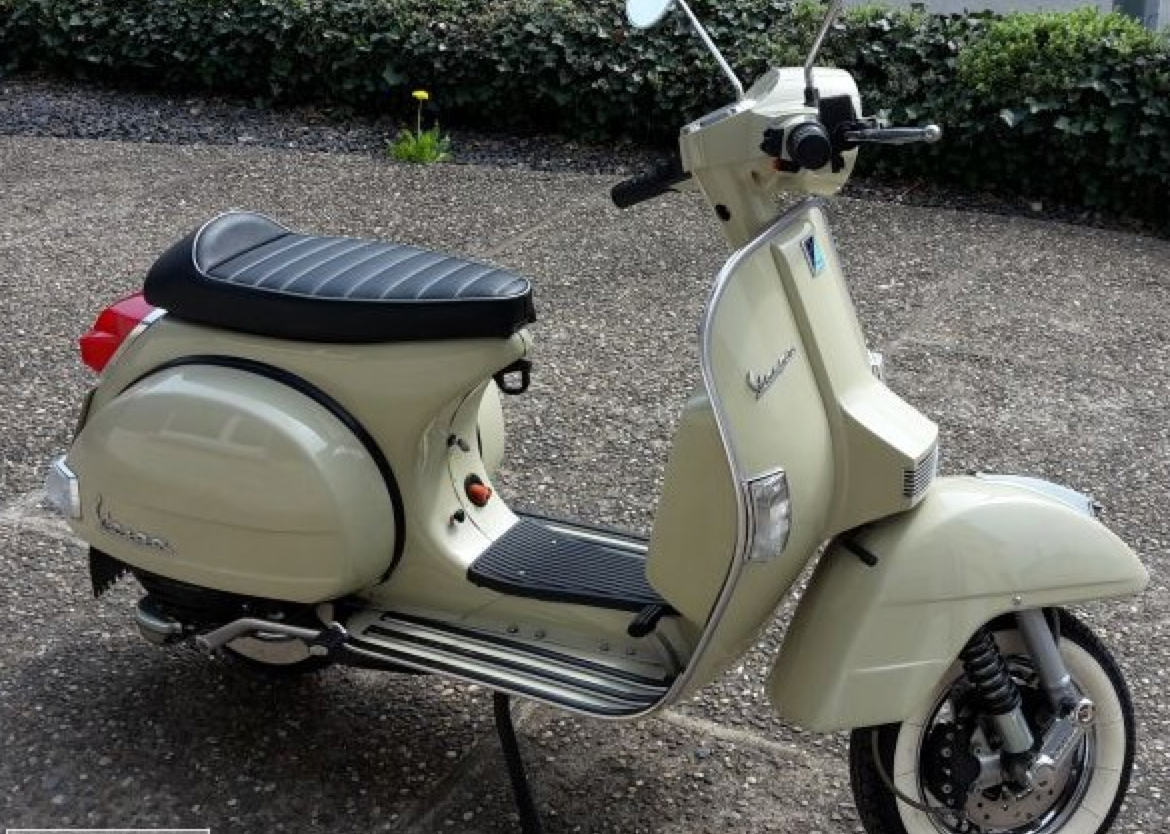 Rost bzw. Rostvorsorge PX 2005, Farbcode "Cremeweiß" - Vespa PX, T5, Cosa etc. - GSF - Das Vespa ...