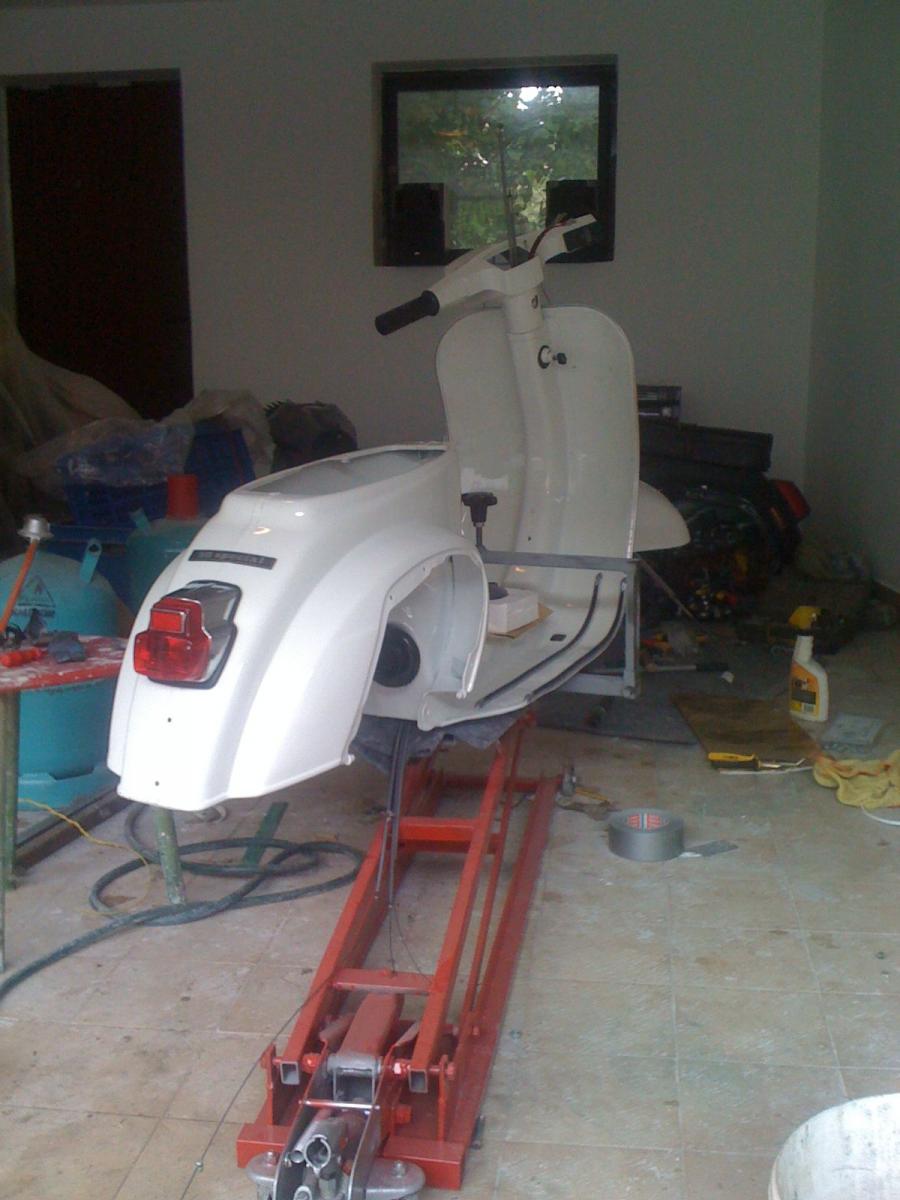 Vespa Hebebühne - Verkaufe Vespa Teile - GSF - Das Vespa Lambretta Forum