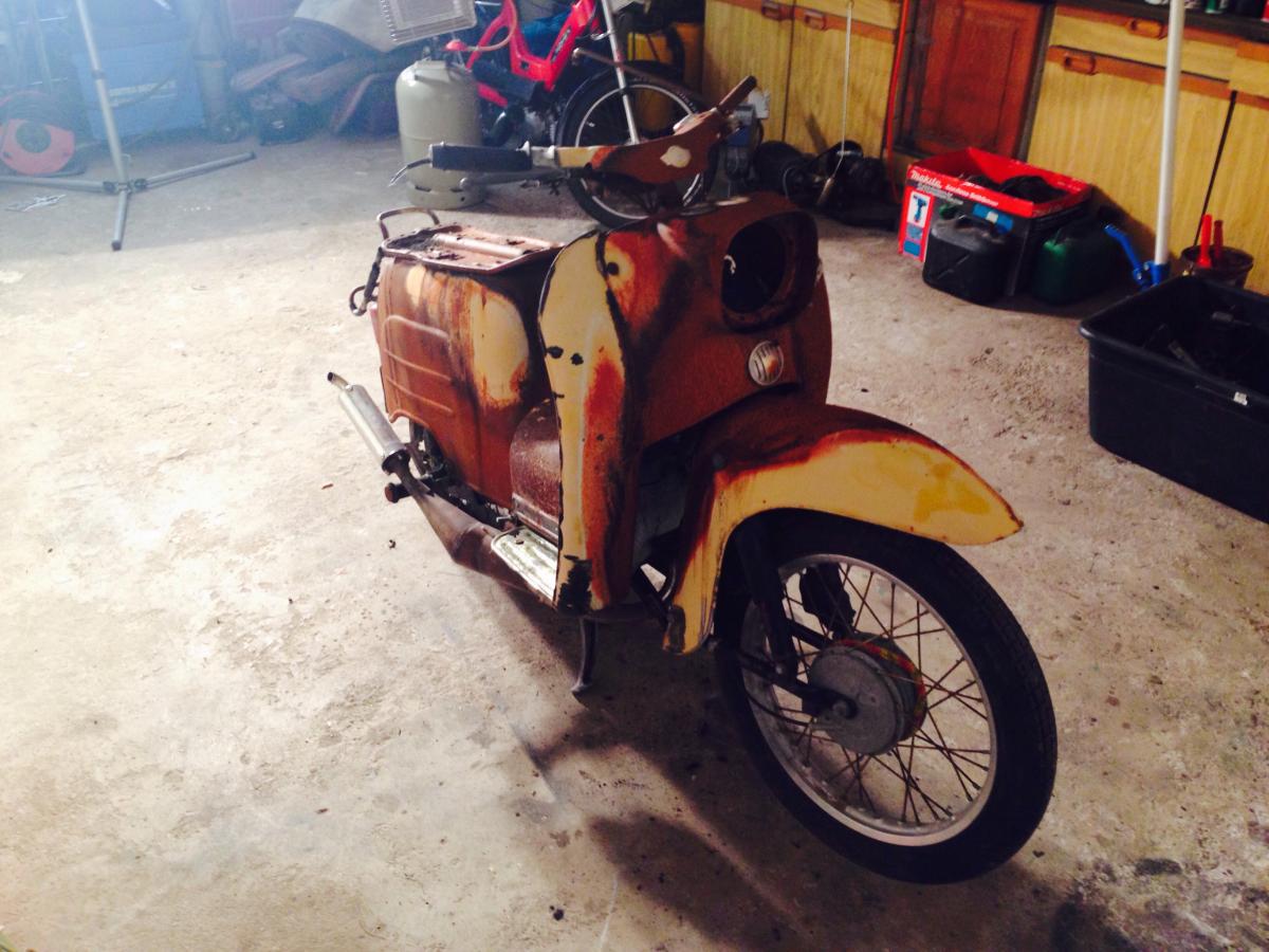 Schwalbe K51/1 Ratte ( Projekt ) Mehr Rat Rod geht nicht - Verkaufe ...