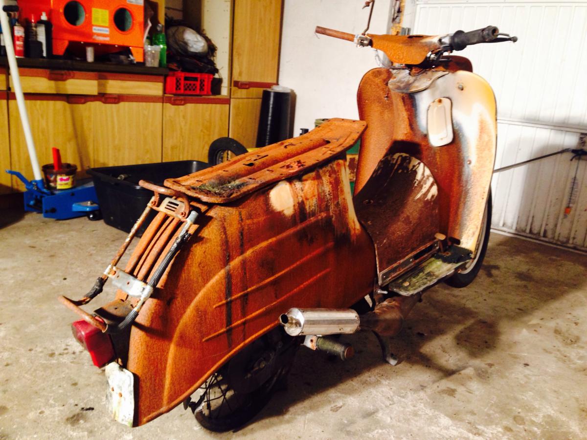 Schwalbe K51/1 Ratte ( Projekt ) Mehr Rat Rod geht nicht - Verkaufe ...